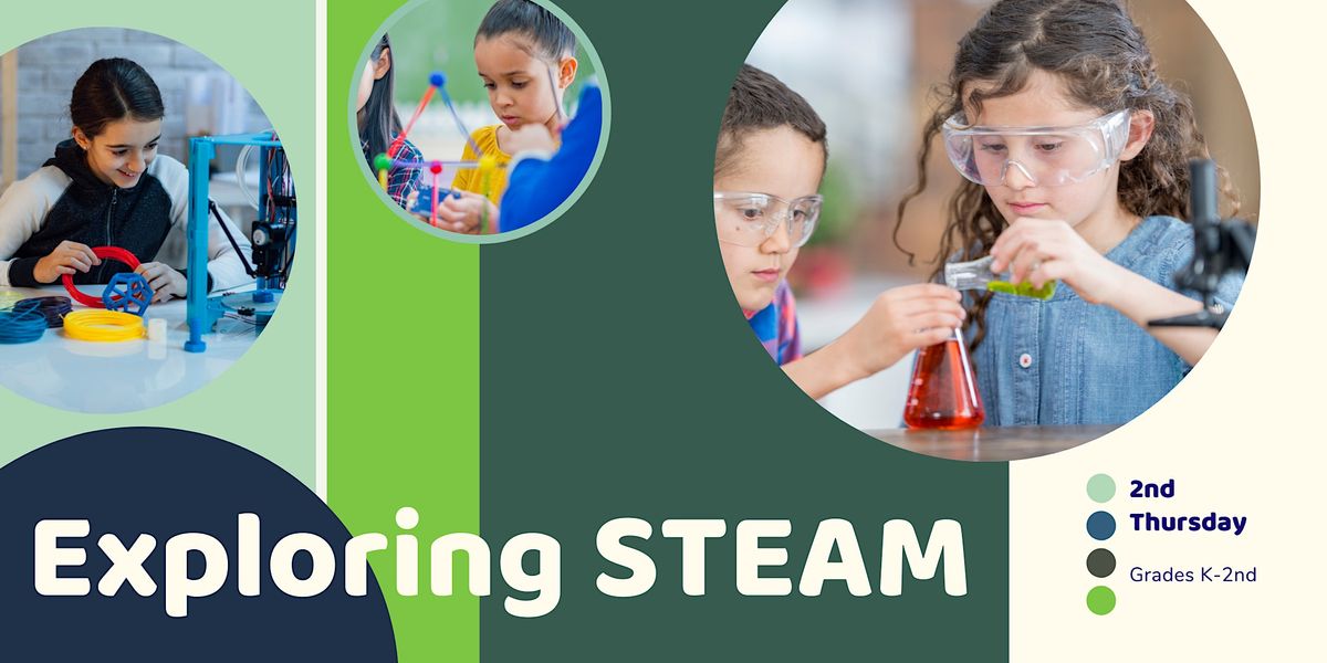 Exploring STEAM (K-2nd Grade), Hocutt-Ellington Library, Clayton, 13 ...