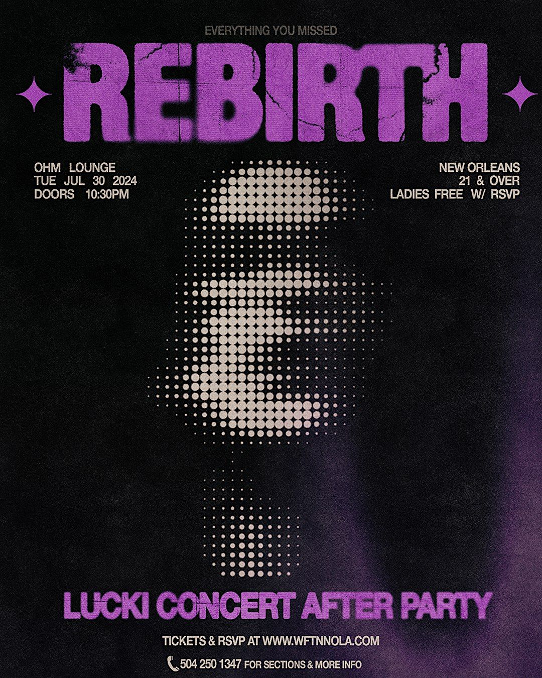 Rebirth - Lucki Concert After Party, Ohm Lounge, New Orleans, 30 July ...