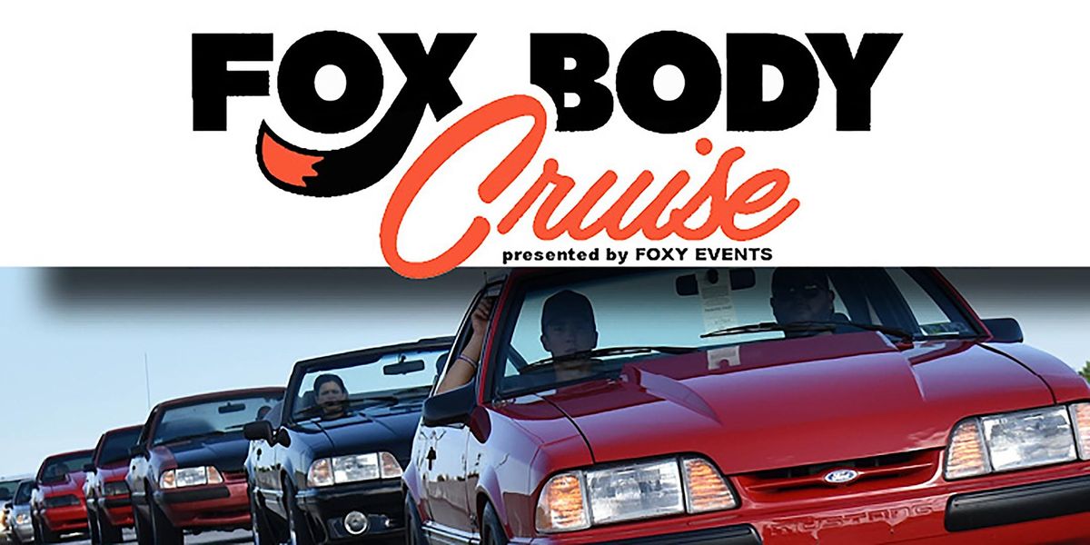 Fox-Body Cruise at Mustang Week 2023 by Foxy Events, 5023 Dick Pond Road, Myrtle Beach, SC, USA ...