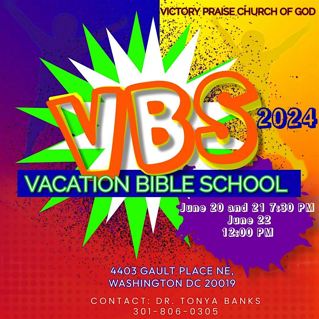 Vacation Bible School 2024, 4403 Gault Pl NE, Washington, 20 June 2024