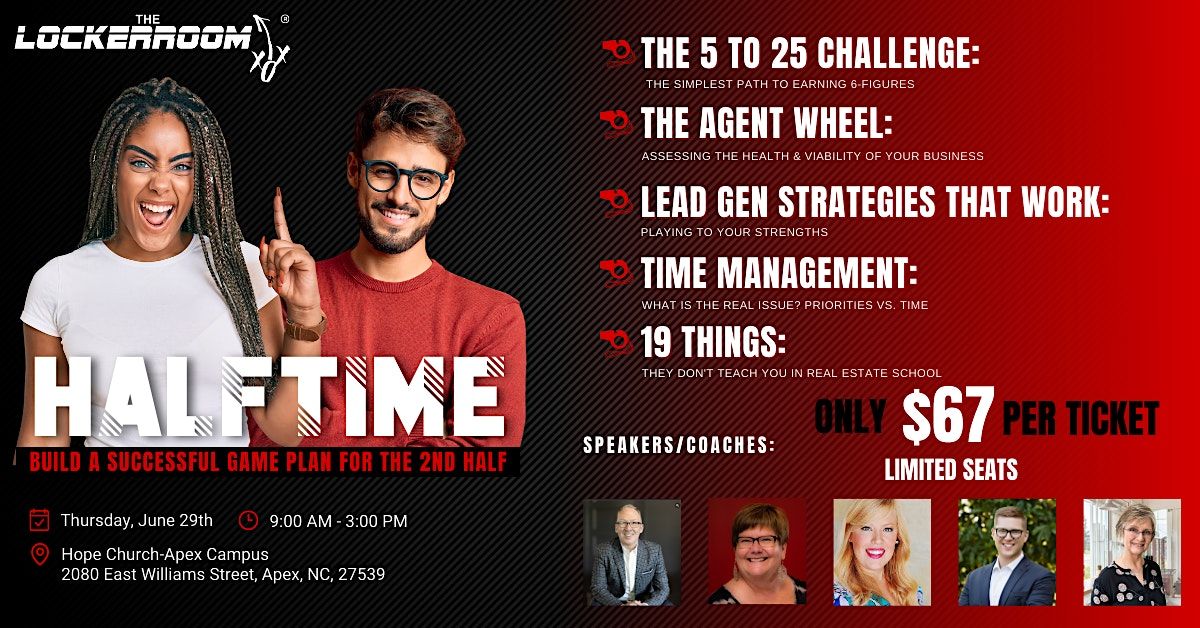 Halftime: Finish Strong in 2023!, Hope Community Church - Apex Campus ...