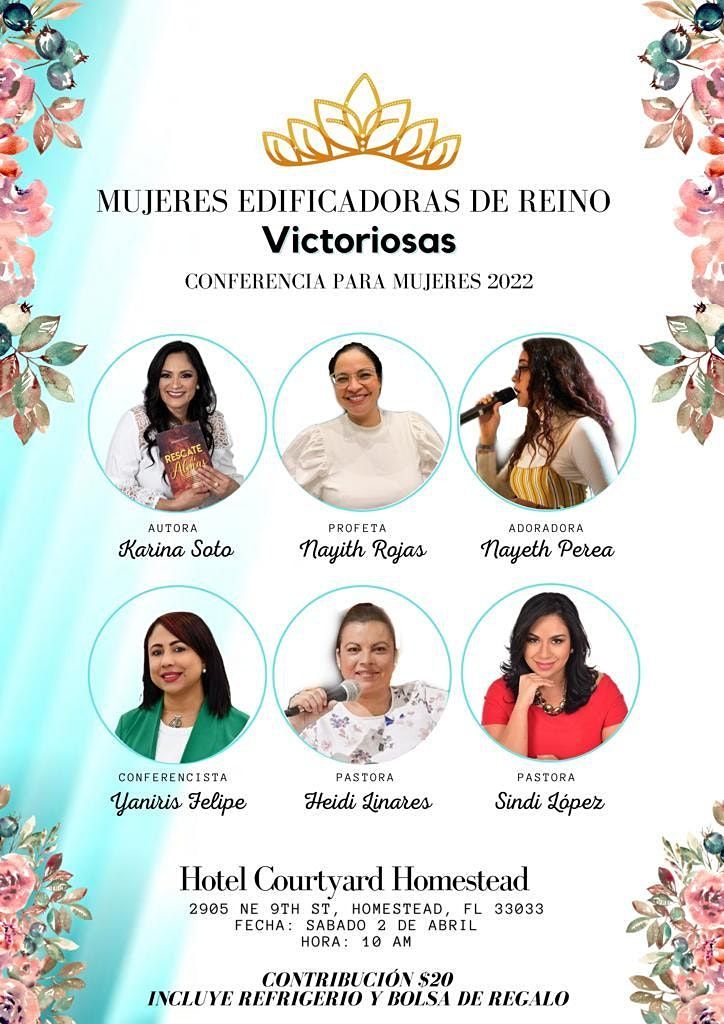 Mujeres Edificadoras De Reino Victoriosas, 2905 NE 9th St, Homestead, 2 April 2022