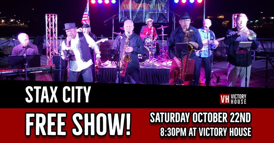 Stax City Free Show at Victory House, Victory House, Santa Rosa, 22 ...