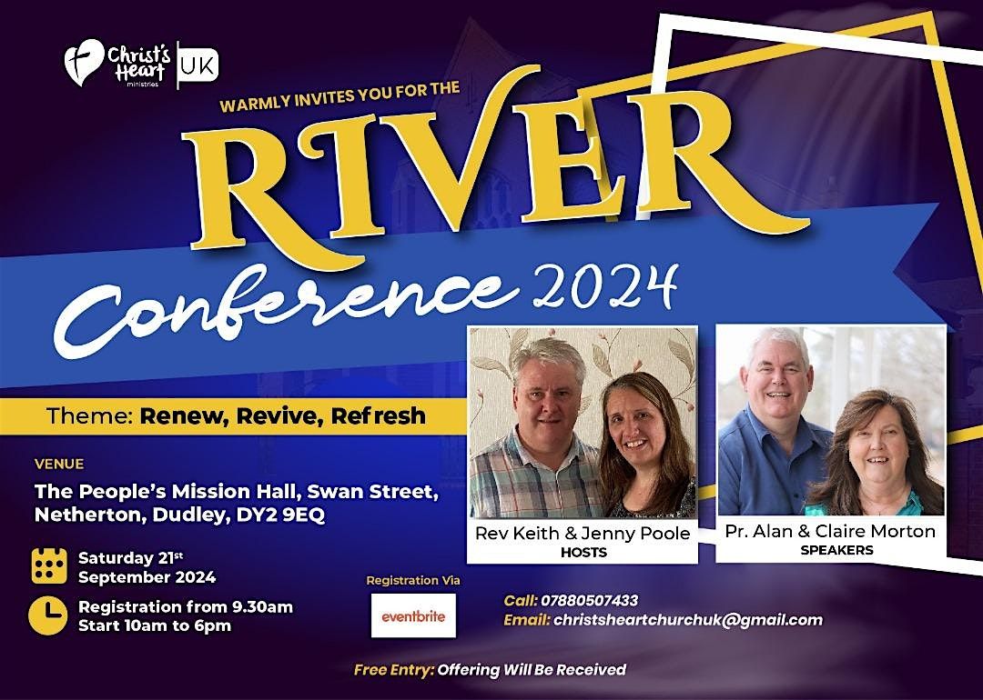 The River Conference 2024 - Saturday 21st September 2024., The People's ...