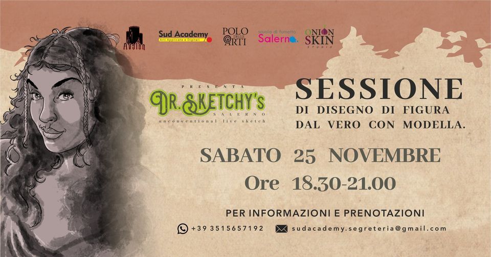 DISEGNO DAL VERO - Sessione di disegno con modella, Polo Delle Arti di ...