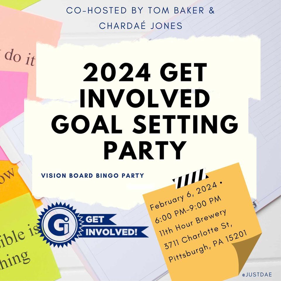 2024 Get Involved! Goal Setting Party , 11th Hour Brewing Company ...