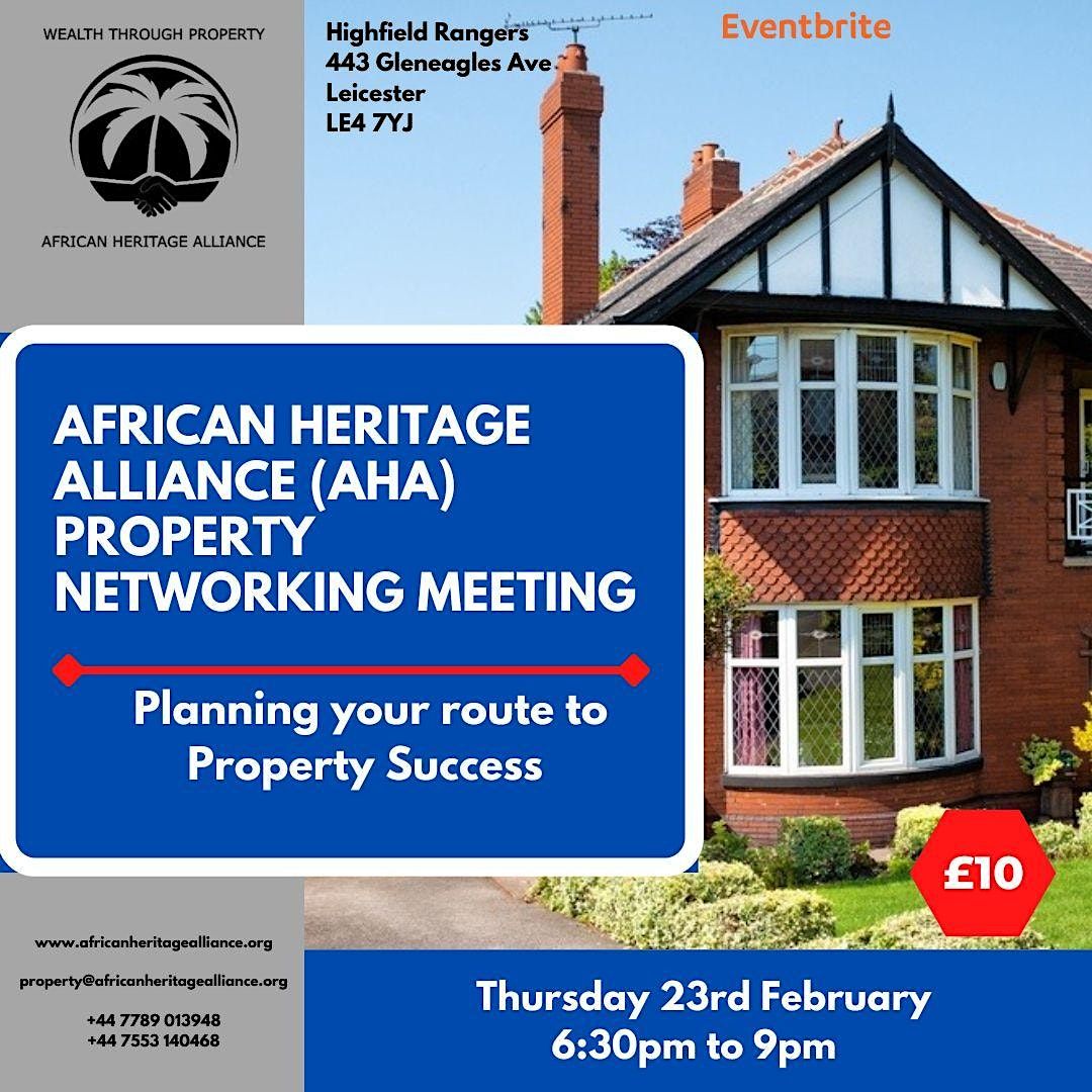 Property Networking Meeting - Planning your route to Property Success ...