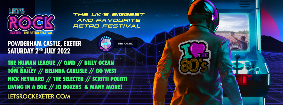 Lets Rock Exeter 2022, Powderham Castle, Exeter, 2 July 2022