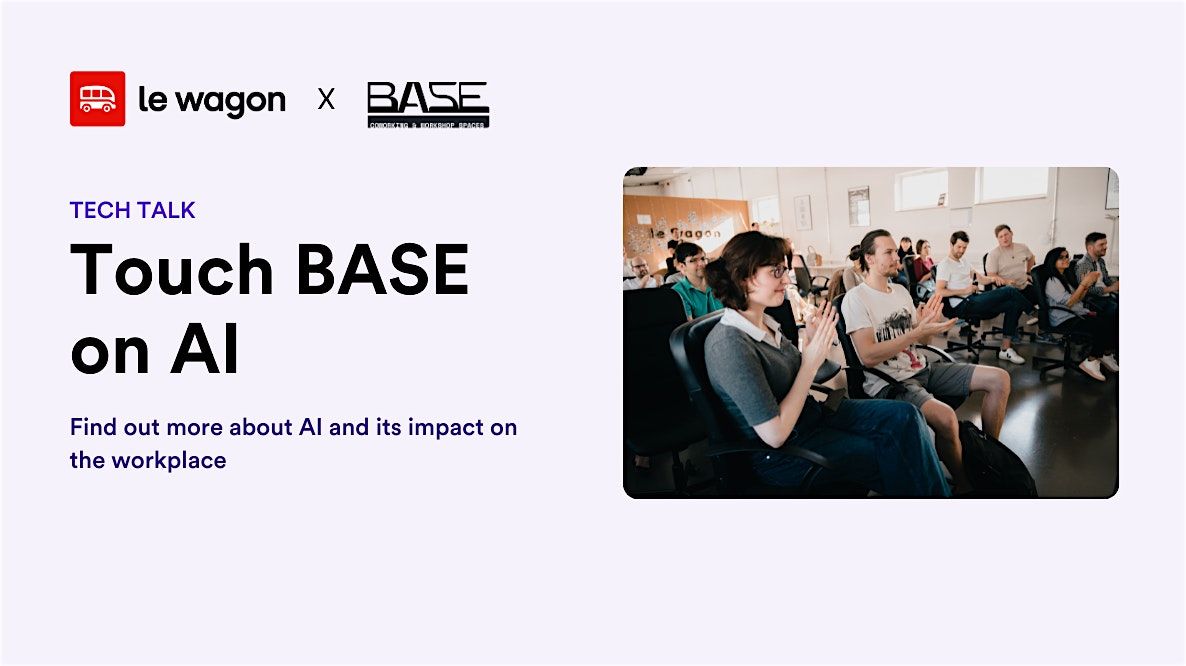 Touch BASE on AI, BASE Co-Working, München, 10 April 2024