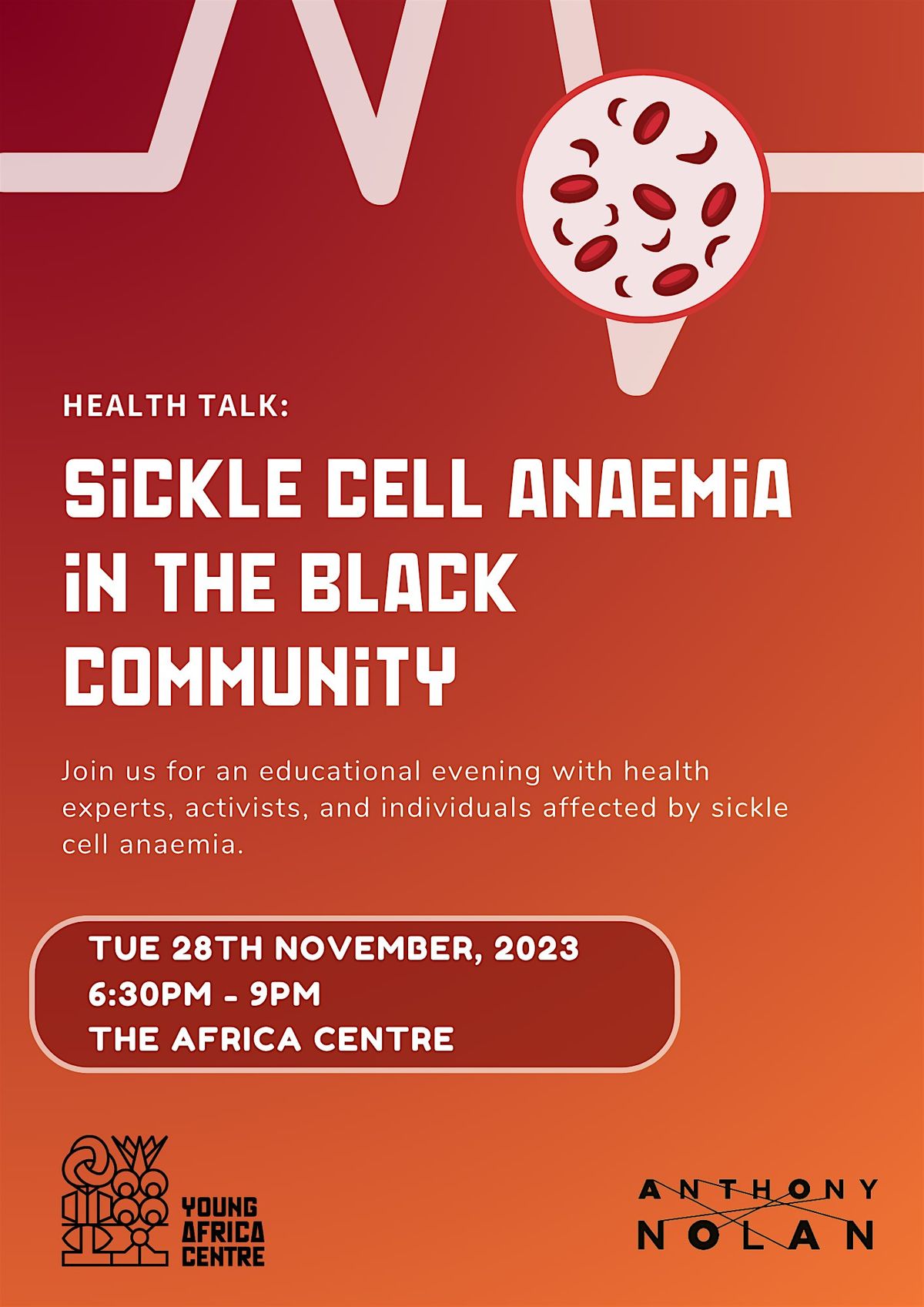Sickle Cell in the Black Community, Africa Centre, London, 28 November 2023