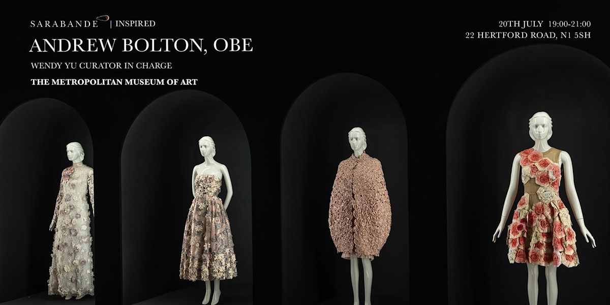 INSPIRED: Andrew Bolton OBE in conversation with Liam Freeman ...