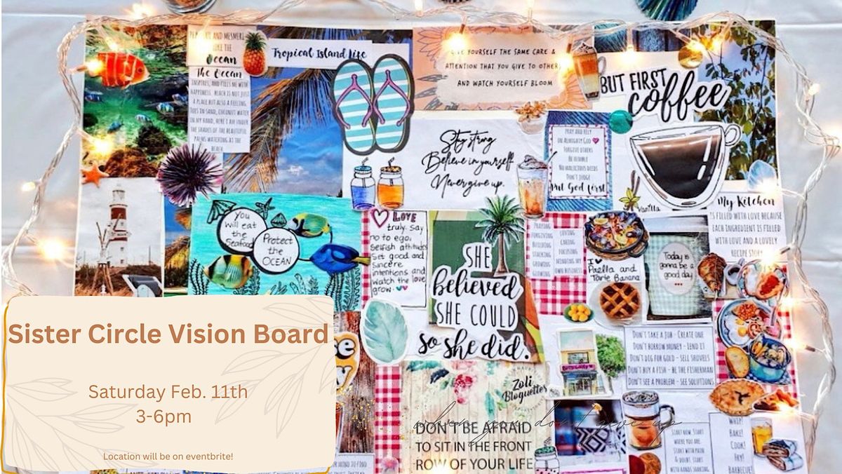 Sister Circle- Vision Board, 2015 E 26th Ave, Denver, 11 February 2023