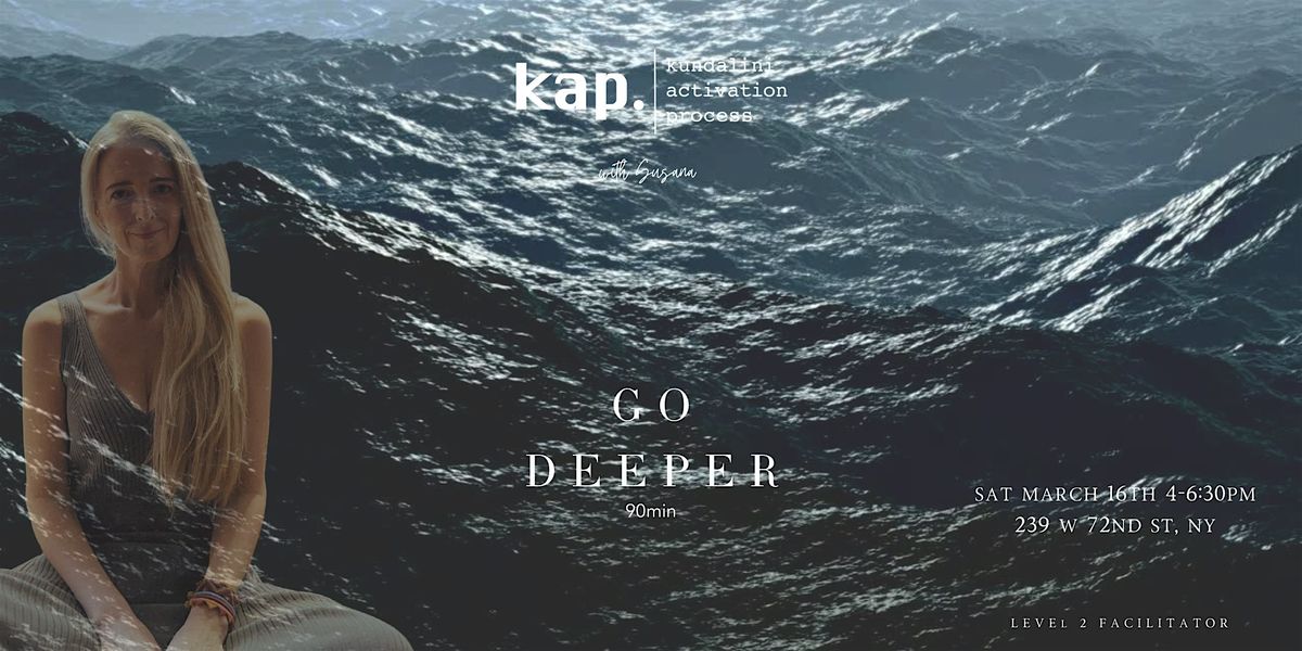 KAP Go Deeper with Susana, Ashtanga Open Practice, New York, 16 March 2024