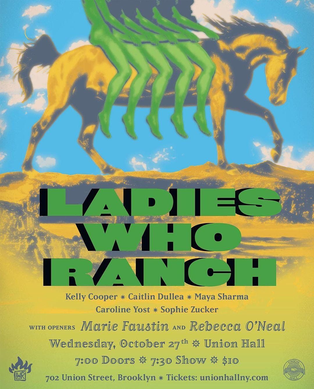 Ladies Who Ranch, Union Hall, Brooklyn, 27 October 2021