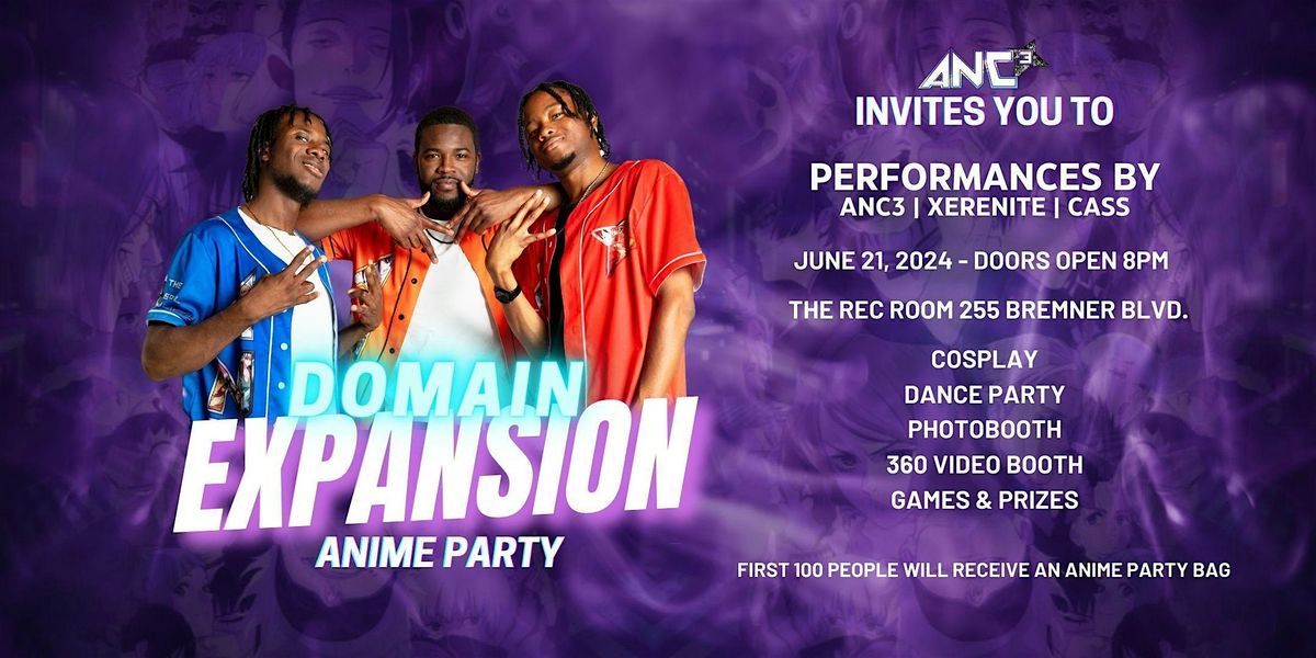 Domain Expansion, The Rec Room, Toronto, 21 June 2024