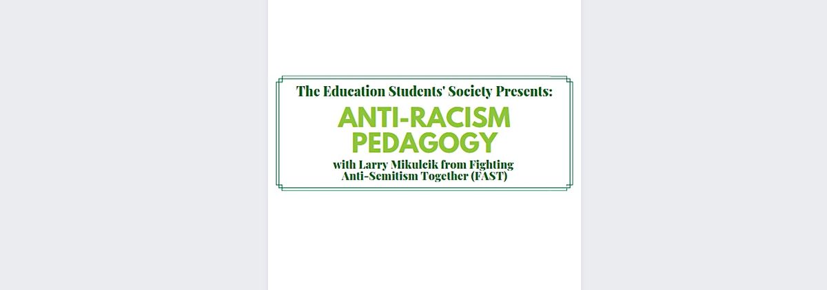 Anti-Racism Pedagogy, College of Education - RM 2014, Saskatoon, 18 ...