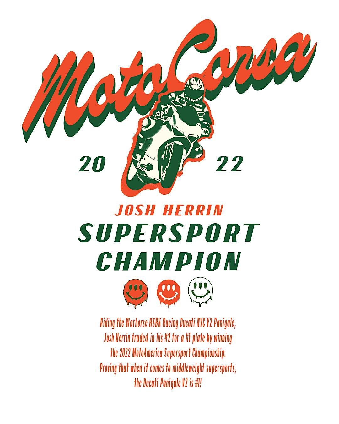 MotoCorsa x Josh Herrin - Hang with the 2022 SuperSport Champion ...