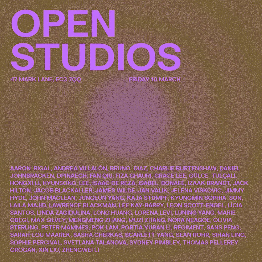 Open Studios: Tower of London, V.O Studios, 47 Mark Lane, London, 10 ...
