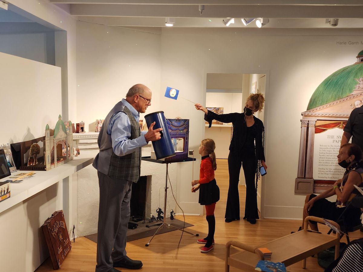 Paper Theater Performance, La Jolla Historical Society, San Diego, 14 ...