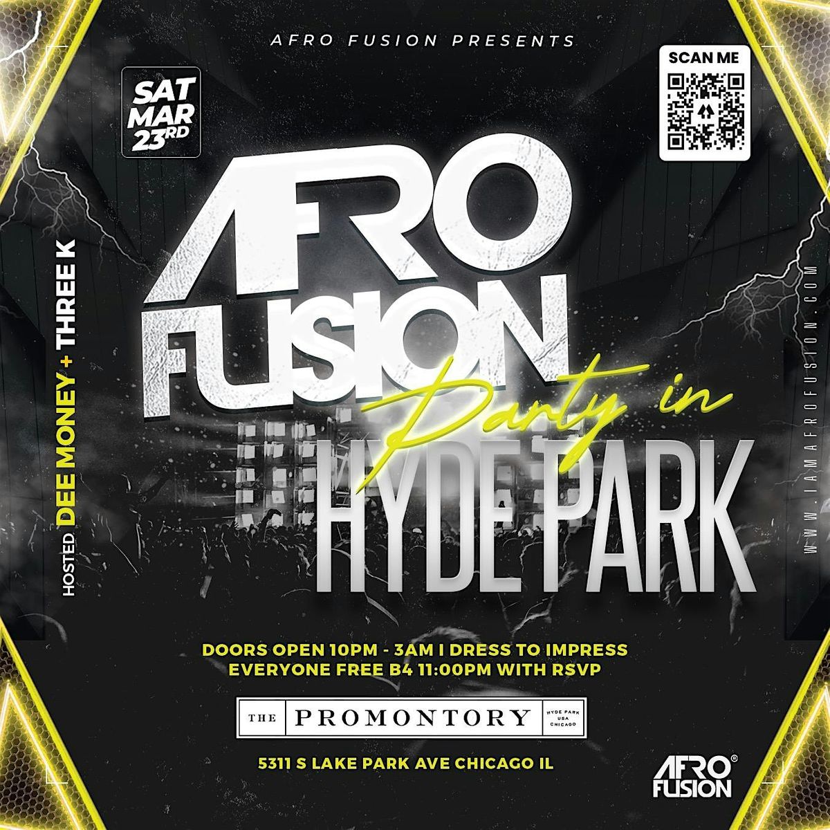 AFRO FUSION IN HYDE PARK | THE PROMONTORY | SEE DETAILS, The Promontory, Chicago, 23 March to 24 ...