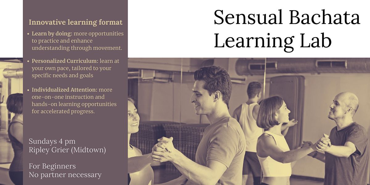 Sensual Bachata Learning Lab, Ripley-Grier Studios (Two locations close by each other; check e ...