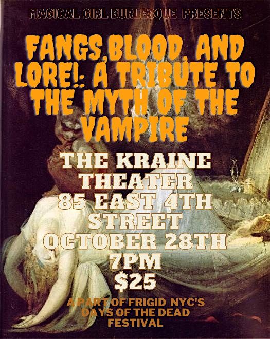 Fangs, Blood, and Lore: A Tribute to the Myth of Vampires, Kraine ...