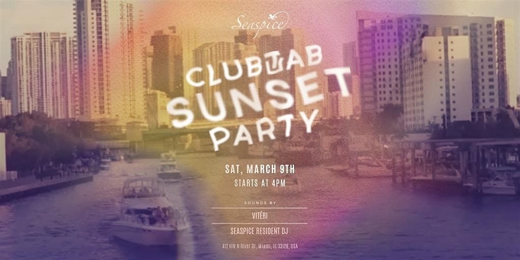 Seaspice Sunset Party, Seaspice Brasserie & Lounge, Miami, 9 March 2024