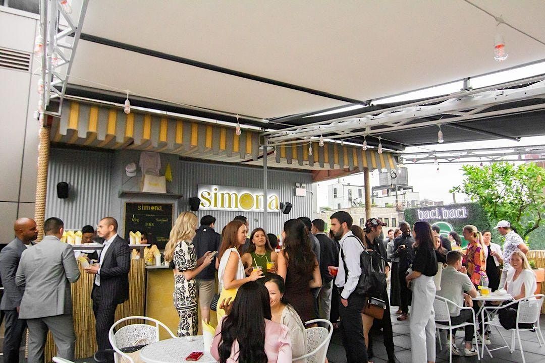 Exclusive Rooftop/Penthouse Social, Simona, New York, 13 October 2023