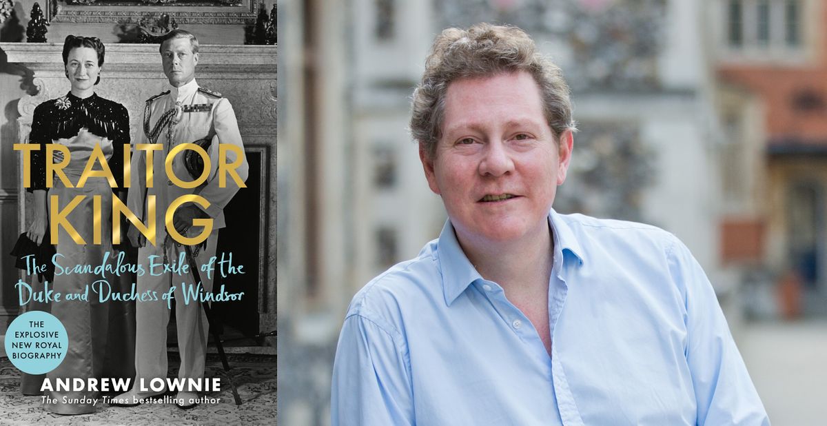 Traitor King with author Andrew Lownie, Durning Library, London, 16 May ...