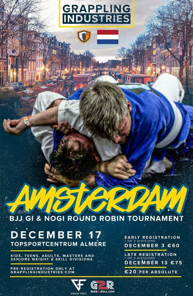 Grappling Industries Amsterdam, Topsportcentrum Almere, 17 December 2022