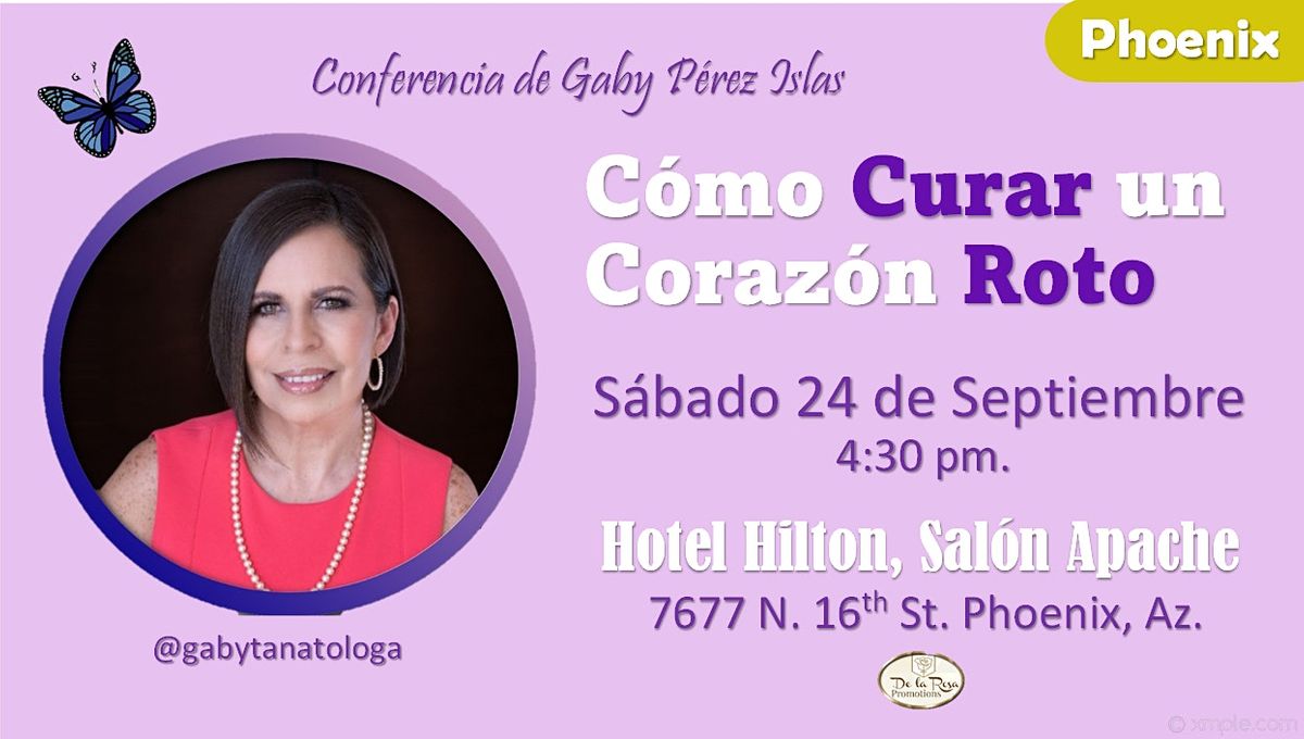 Conferencia Como Curar un Corazón Roto, 7677 N 16th St, Phoenix, 24 September 2022
