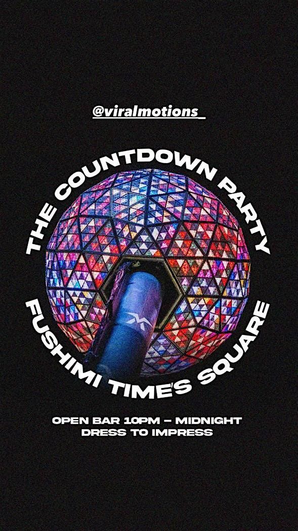 Fushimi Times Square NYE: Times Square Countdown, Fushimi Times Square ...