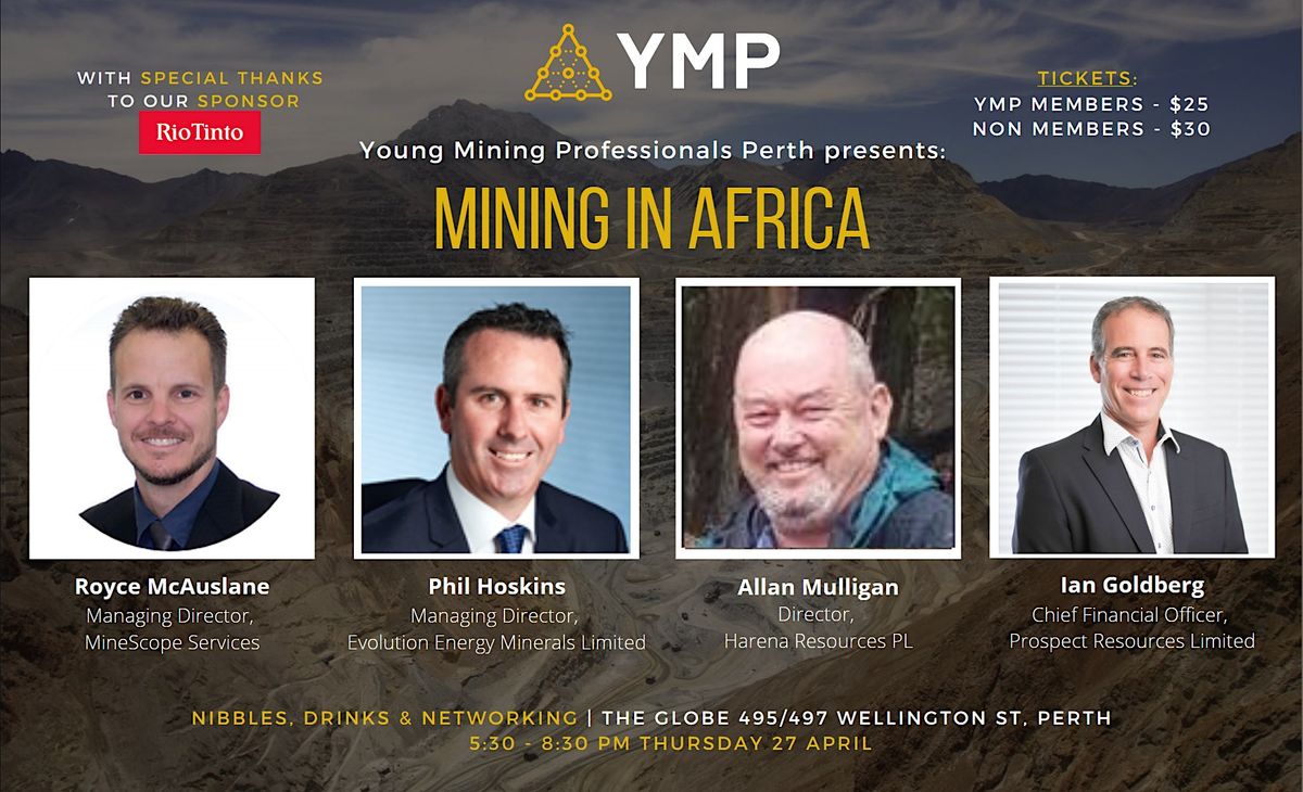 Mining in Africa, The Globe, Perth, 27 April 2023