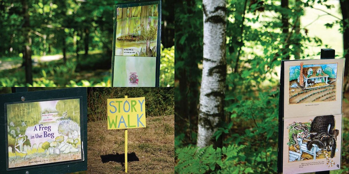 Self-guided StoryWalk, Pineland Farms, New Gloucester, 5 October 2022