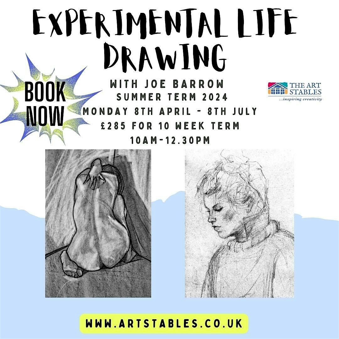 Experimental Life Drawing, The Art Stables, London, 1 July 2024