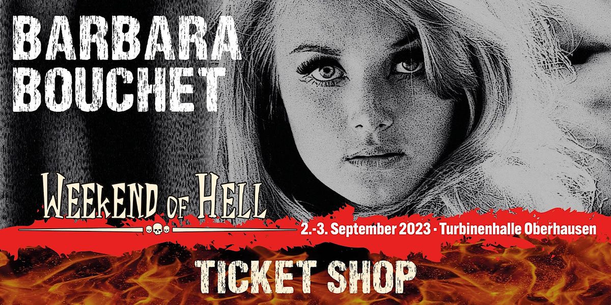 Barbara Bouchet @ WEEKEND OF HELL 2023, Turbinenhalle, Oberhausen, 2 ...