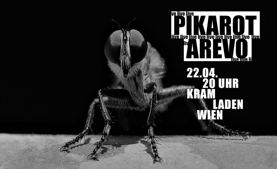 PIKAROT I AREVO I LIVE IM KRAMLADEN WIEN, Kramladen, Wien, 22 April 2022