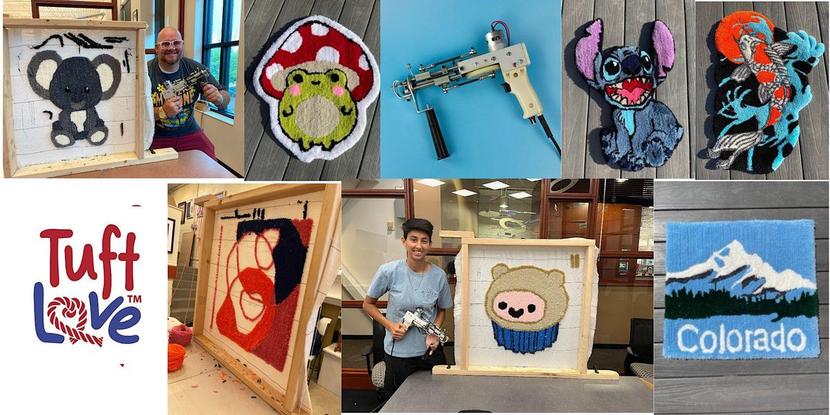 Rug Making (Tufting) workshop, Boulder, Louisville, 23 October 2022