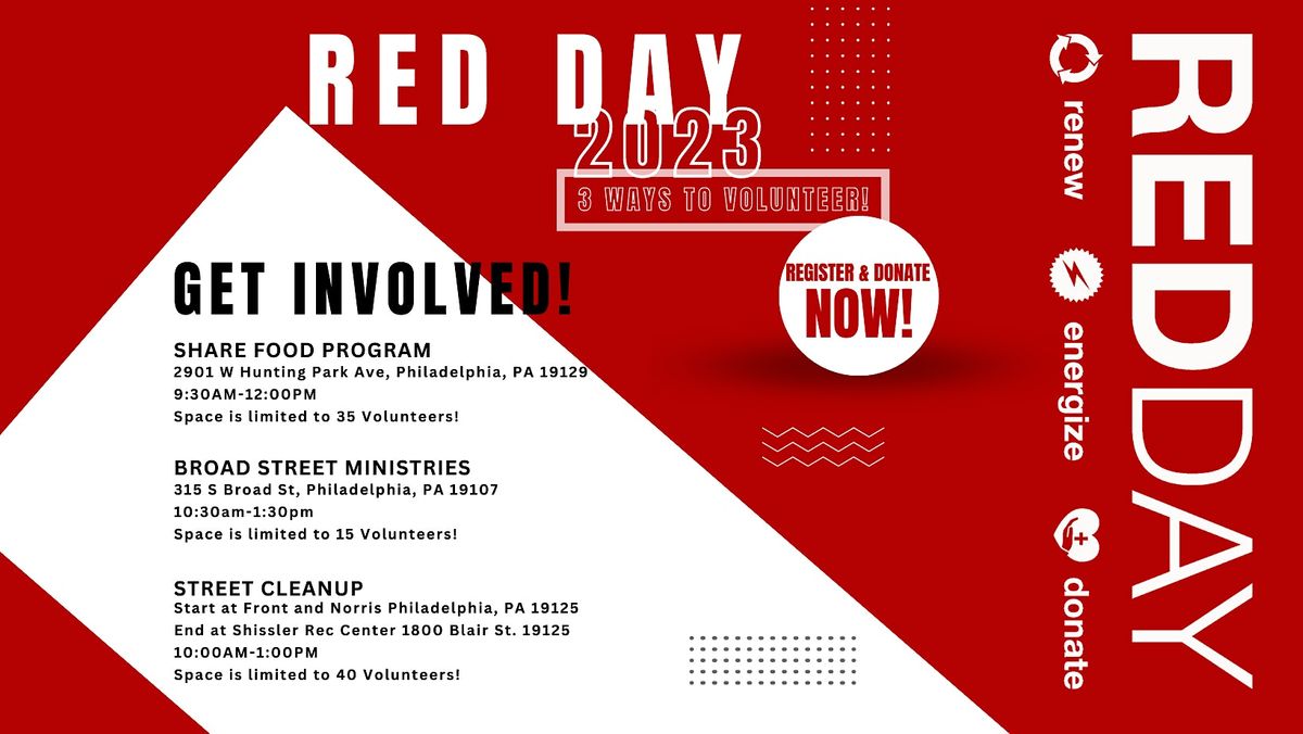 RED DAY SHARE FOOD PROGRAM VOLUNTEERING!, Share Food Program ...
