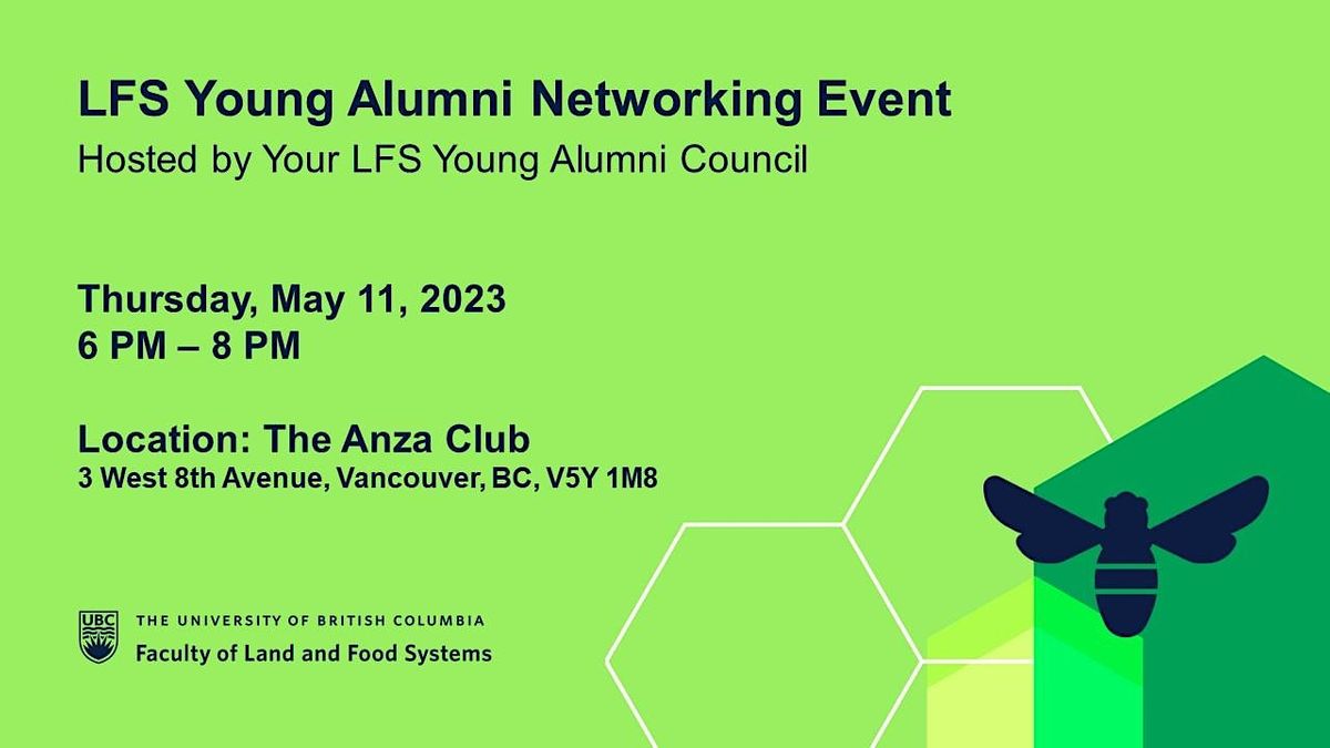 LFS Young Alumni Networking Event - Hosted by LFS Young Alumni Council ...