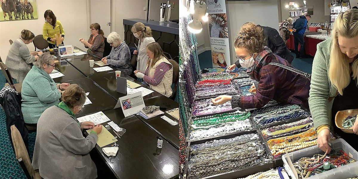 Beads Up North With Craft & Lace, Haydock Park Racecourse, Newton-le-Willows, 15 February 2024