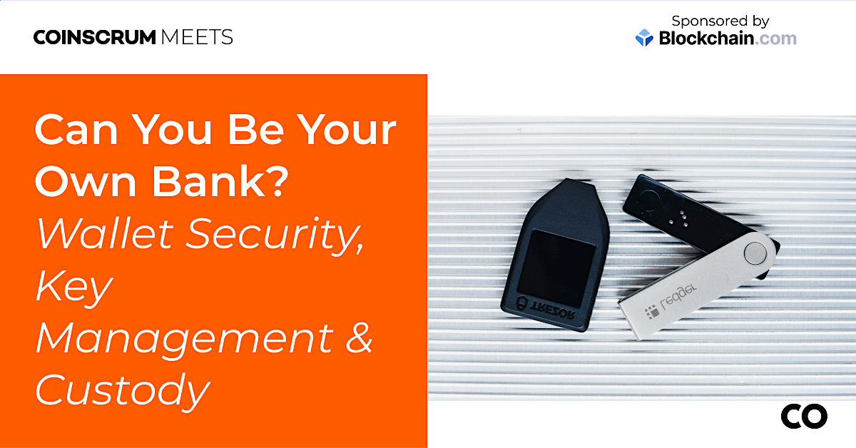Can You Be Your Own Bank? - Wallet Security, Key Management & Custody ...