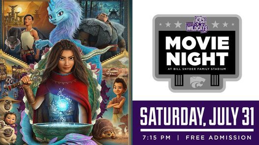 Movie Night - Raya and the Last Dragon, Bill Snyder Family Football ...