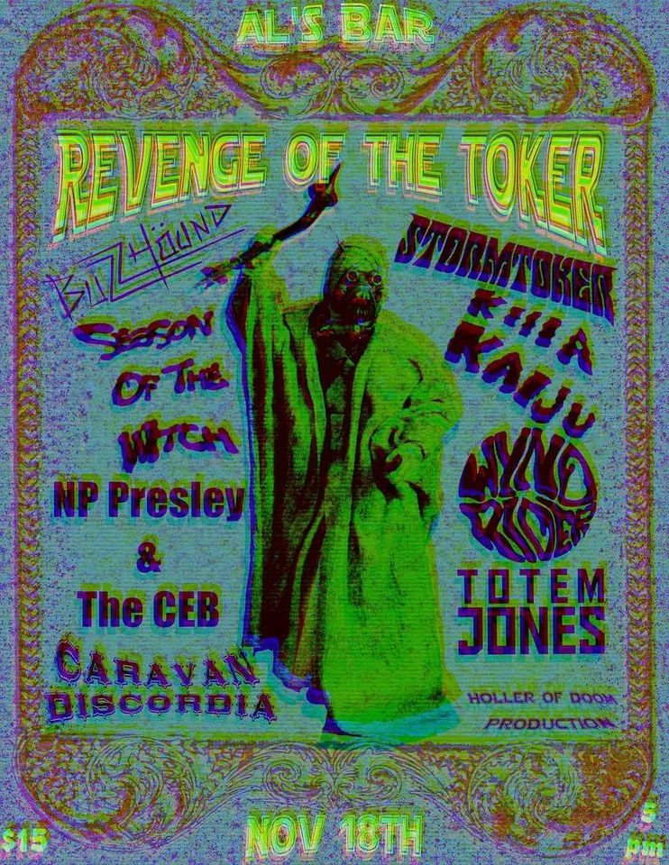 A Holler of Doom Production - REVENGE OF THE TOKER DAYFEST, Al's Bar of ...