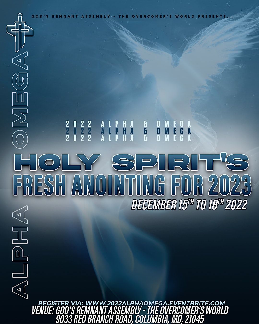 2022 Alpha Omega: Holy Spirits Fresh Anointing for 2023, God's Remnant ...
