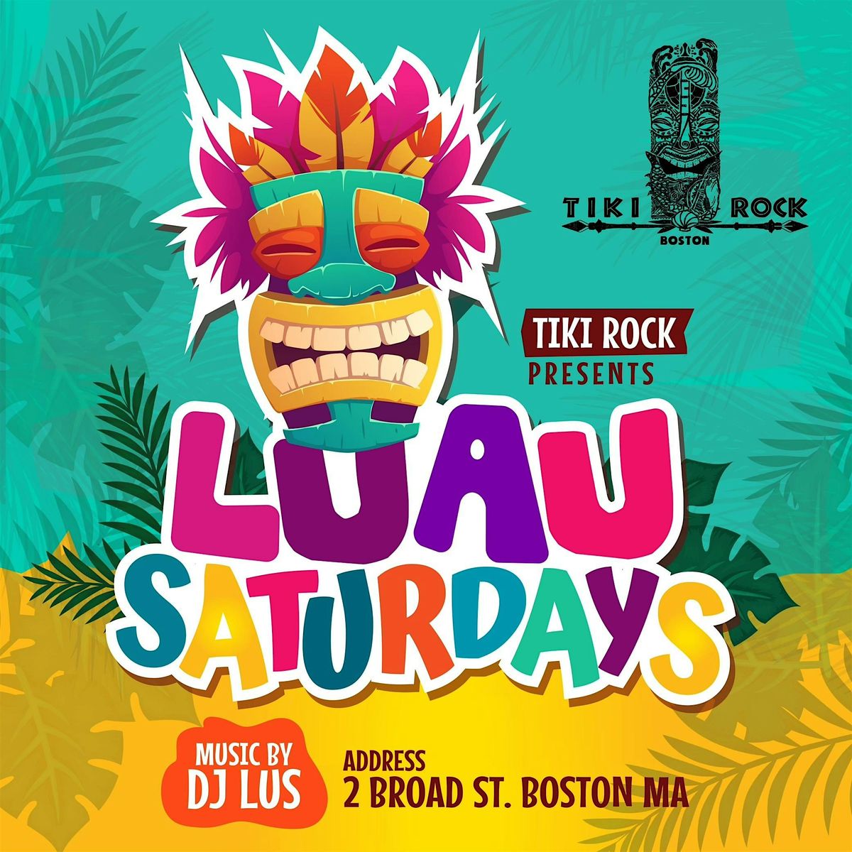 DJ Lus At Tiki Rock, Tiki Rock, Boston, 10 August to 11 August