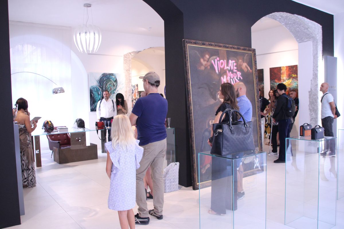 Inaugurazione mostra "La Purezza della Natura - Edizione Italiana", Galleria Cael, Milano, 28 ...