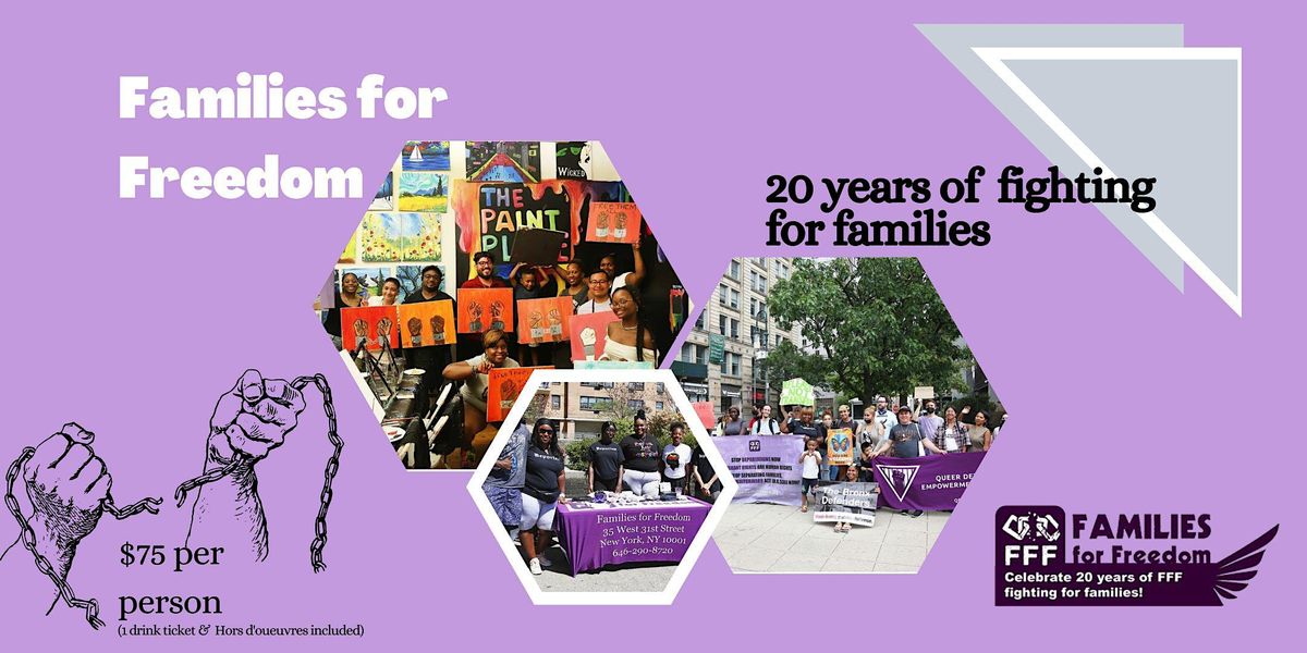 Families for Freedom 20th Anniversary Happy Hour Fundraiser, All Stars ...