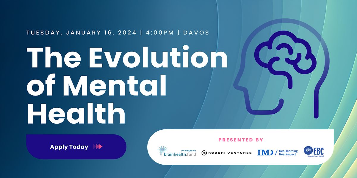 The Evolution of Mental Health | Panel Discussions | Davos 2024, House ...
