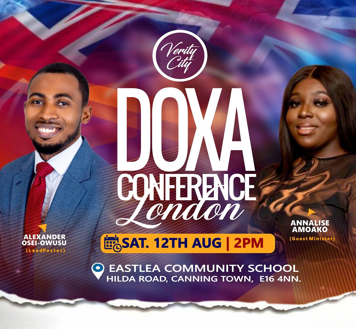 DOXA Conference, Eastlea Community School, London, 12 August 2023